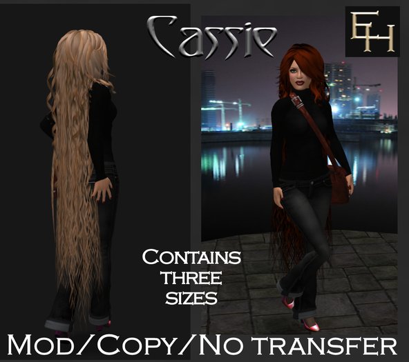 Second Life Marketplace Enigma Hair Cassie Demo